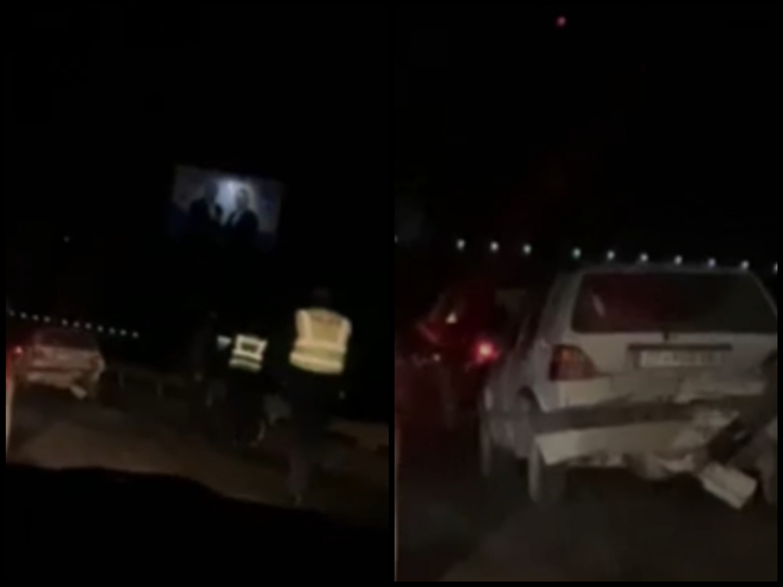 Aksident trafiku në rrugën Skenderaj-Drenas (Video) Aksident trafiku në rrugën Skenderaj-Drenas (Video)